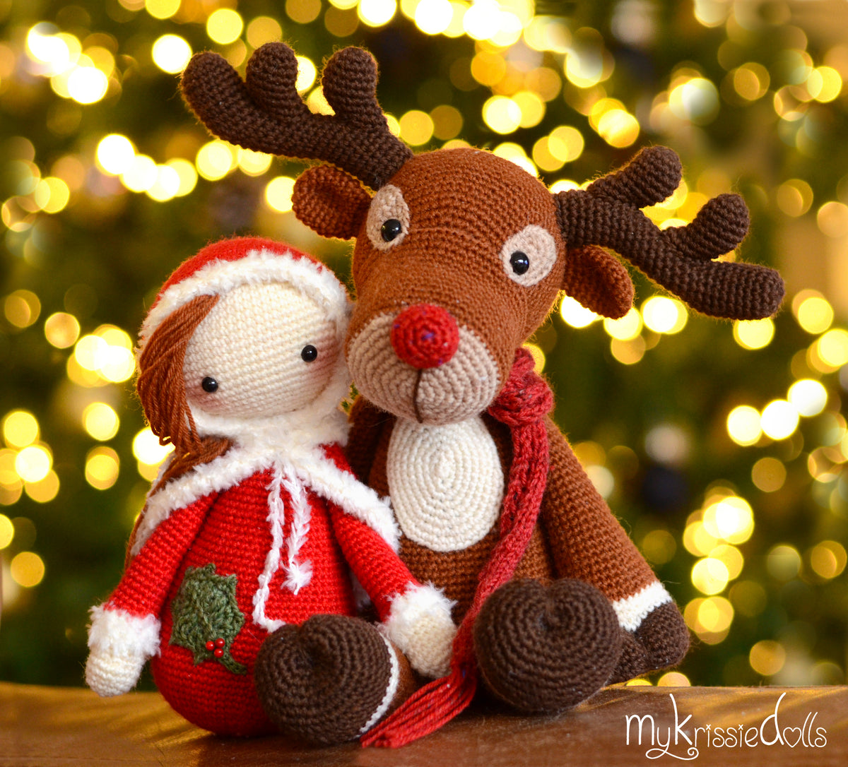 Crochet pattern - Rudolph the Reindeer – MyKrissieDolls